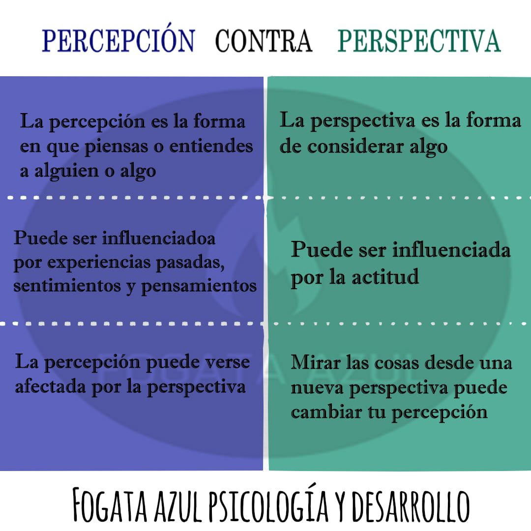 Comprendiendo la Diferencia Entre Percepción y Perspectiva
